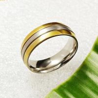 China Body Jewelry Titanium Gold Plating Ring Titanium Wedding for Men Titanium Ring for Women Tr1927 for sale