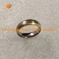 China Custom Titanium Ring for Men and Women Top Quality Jewelry Ring Gold Plating Rings Tr1911 for sale