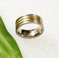 China Top Quality Finger Ring Fashion Jewelry Titanium Wedding Ring Tr1928 for sale