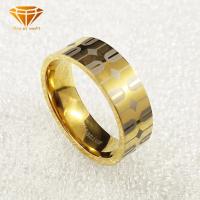 China Wholesale Titanium Jewelry Body Jewelry Piercing IP Gold Titanium Wedding Rings Tr2001 for sale