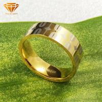 China Wholesale Titanium Jewelry Body Jewelry Piercing IP Gold Titanium Wedding Rings Tr2001 for sale