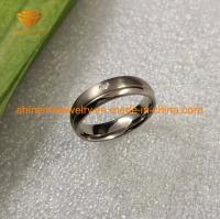 China Whole Titanium Wedding Ring with Gemstone CZ Ring for Men and Women Tr1992 for sale