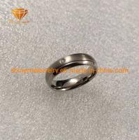 China Whole Titanium Wedding Ring with Gemstone CZ Ring for Men and Women Tr1992 for sale