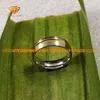 China Factory Wholesale Titanium Jewelry Stainless Steel Rings Titanium Ring Body Jewelry Tr1909 for sale