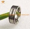 China Wholesales Fashion Jewelry Titanium Jewelry 6PCS Black CZ Titanium Rings Tr1951 for sale