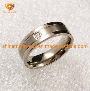 China Fashion Jewelry High Quality Titanium Body Jewelry Pure Titanium Wedding Ring for Men and Women Tr1952 for sale