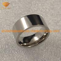 China High Quality Jewelry Pure Titanium Body Piercings 10mm Polished Titanium Wedding Rings Tr2011 for sale