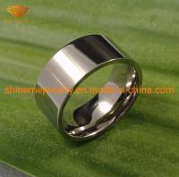 China High Quality Jewelry Pure Titanium Body Piercings 10mm Polished Titanium Wedding Rings Tr2011 for sale