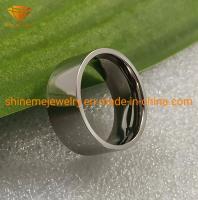 China High Quality Jewelry Pure Titanium Body Piercings 10mm Polished Titanium Wedding Rings Tr2011 for sale