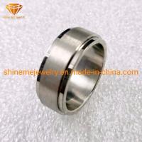 China Custom Stainless Steel Ring for Men and Women Top Quality Jewelry Titanium Ring Tr1964 for sale
