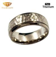 China Top Quality Body Jewelry Stainless Steel Jewelry Fashion Jewelry Embossing Titanium Rings Tr1965 for sale