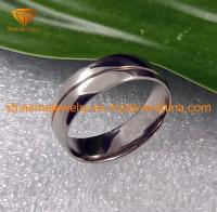 China Wholesale Titanium Jewelry Body Piercings Stainless Steel Ring Polished with Groove Titanium Ring Tr1915 for sale