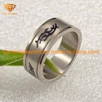 China Simple Laser Design Fashion Jewelry Titanium jewelry Rings Tr1936 for sale