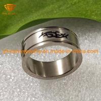 China Simple Laser Design Fashion Jewelry Titanium jewelry Rings Tr1936 for sale