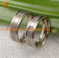 China Wholesale Jewelry Superior Titanium Wedding Rings for Couples Tr1957 for sale