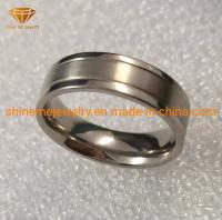 China Wholesale Jewelry Superior Titanium Wedding Rings for Couples Tr1957 for sale