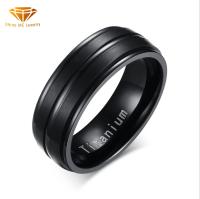 China Fashion Ring Pure Titanium Ring Titanium Wedding 316L Stainless Steel Rings Body Jewelry Tr1994 for sale