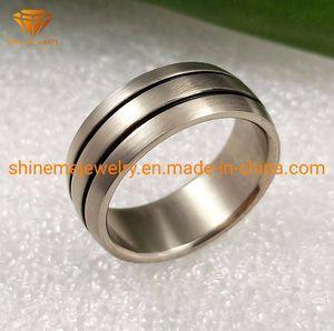 China High Quality Body Jewelry Custom Pure Titanium Engagement Rings Tr1961 for sale