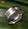China High Quality Fashion Ring Jewelry Stainless Steel Titanium Ring for Men and Women Tr1975 for sale