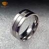 China High Quality Fashion Ring Jewelry Stainless Steel Titanium Ring for Men and Women Tr1975 for sale