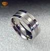 China High Quality Fashion Ring Jewelry Stainless Steel Titanium Ring for Men and Women Tr1975 for sale