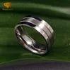China High Quality Fashion Ring Jewelry Stainless Steel Titanium Ring for Men and Women Tr1975 for sale