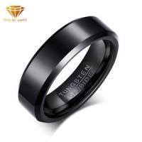 China New Jewelry Wholesale Tungsten Steel Ring for Men Fashion Ring Jewelry Tstr013b for sale
