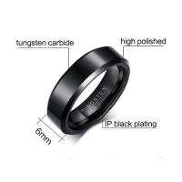 China New Jewelry Wholesale Tungsten Steel Ring for Men Fashion Ring Jewelry Tstr013b for sale
