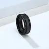 China Tungsten Steel Tire Tire Ring Black Men′ S Groove Ring Jewelry Wholesale Tst2113 for sale