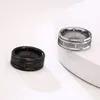 China Tungsten Steel Tire Tire Ring Black Men′ S Groove Ring Jewelry Wholesale Tst2113 for sale