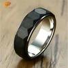 China Fashion Jewelry Wholesale Fashion Popular Tungsten Ring for Men and Women Prismatic Ring Tst2301 for sale