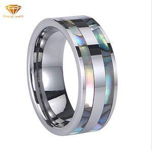 China Fashion Jewelry European and American High Quality Jewelry Personality Tungsten Shell Ring for Men Tst4201 for sale
