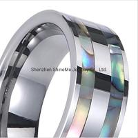 China Fashion Jewelry European and American High Quality Jewelry Personality Tungsten Shell Ring for Men Tst4201 for sale