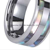 China Fashion Jewelry European and American High Quality Jewelry Personality Tungsten Shell Ring for Men Tst4201 for sale