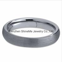 China Wholesale European and American 4mm/6mm Wide Married Couple Lassa Tungsten Ring for Men and Women Tst4196 for sale
