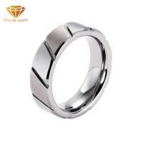 China Factory Wholesale Tungsten Ring Simple Tungsten Steel Single Ring for Men Tst4194 for sale