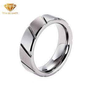 China Factory Wholesale Tungsten Ring Simple Tungsten Steel Single Ring for Men Tst4194 for sale