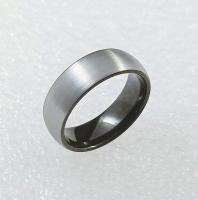 China Top Quality Jewelry Tungsten Matte Ring Tungsten Gold IP Black Ring Jewelry Plated Tst4181 for sale