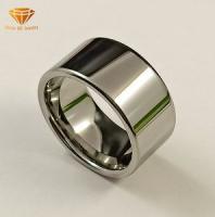China High Quality Body Jewelry Tungsten Rings Silver Jewelry 12mm Width Polished Tungsten Carbide Ring Tst2920 for sale