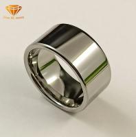 China High Quality Body Jewelry Tungsten Rings Silver Jewelry 12mm Width Polished Tungsten Carbide Ring Tst2920 for sale