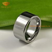 China High Quality Body Jewelry Tungsten Rings Silver Jewelry 12mm Width Polished Tungsten Carbide Ring Tst2920 for sale