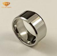 China Factory Wholesale Fashion Jewelry Silver Jewelry Stainless Steel Top Quality 12mm Width Tungsten Ring for Men Tst2919 for sale