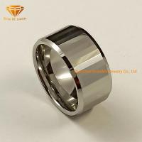 China Factory Wholesale Fashion Jewelry Silver Jewelry Stainless Steel Top Quality 12mm Width Tungsten Ring for Men Tst2919 for sale