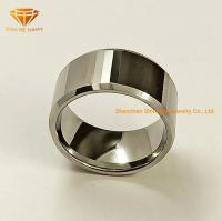 China Factory Wholesale Fashion Jewelry Silver Jewelry Stainless Steel Top Quality 12mm Width Tungsten Ring for Men Tst2919 for sale