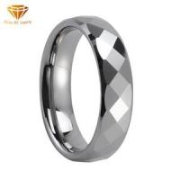 China Fashion Jewelry Wedding Ring Faceted Tungsten Ring Tst2836 for sale