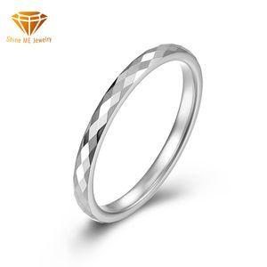 China Simple Diamond Cut Tungsten Steel Ring Neutral and Fashionable Tungsten Gold Ring Jewelry Tsr041 for sale