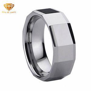 China Tungsten Jewelry High Quality Silver Jewelry Tungsten Ring for Men Tst2828 for sale