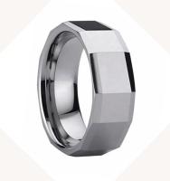 China Tungsten Jewelry High Quality Silver Jewelry Tungsten Ring for Men Tst2828 for sale