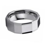 China Tungsten Jewelry High Quality Silver Jewelry Tungsten Ring for Men Tst2828 for sale