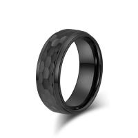 China Minimalist Design Tungsten Carbide Steel Ring for Men Personalized Fashion Tungsten IP Gold Jewelry Tstr040 for sale